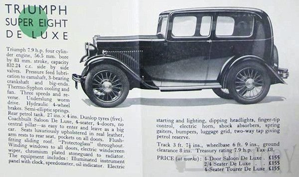 Triumph - Triumph Super 7 & 8 (1927-1934)